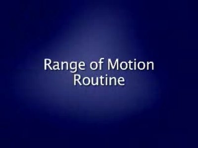 Infant Range of Motion