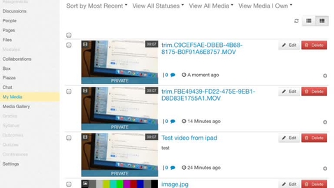MiVideo & Canvas Tutorials - MiVideo