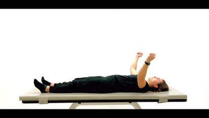 supine fly exercise
