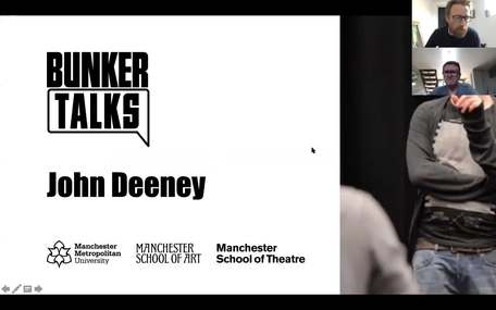 John Deeney – Bunker Talk #4 – Manchester School of Art