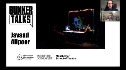 Javaad Alipoor – Bunker Talk #33 – Manchester School of Art
