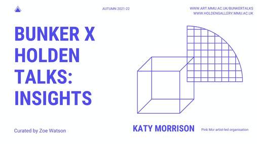 Katy Morrison – Bunker Talk #78 – Manchester School of Art