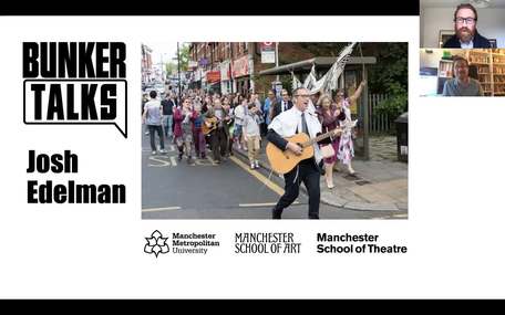 Josh Edelman – Bunker Talk #20 – Manchester School of Art