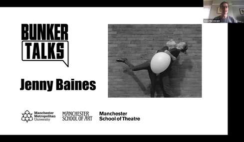 Jenny Baines – Bunker Talk #10 – Manchester School of Art