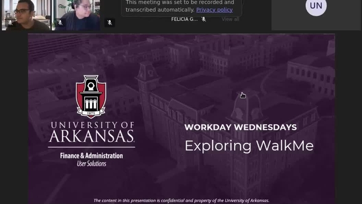 University of Arkansas MediaSpace