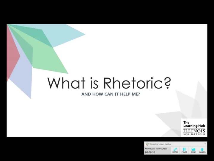 What is Rhetoric PPT