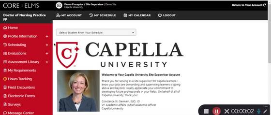 How to Complete an Evaluation in CORE ELMS