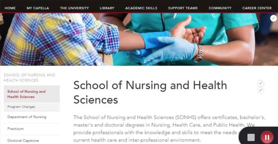 How to Access CORE ELMS - Nursing & Health Sciences Learner