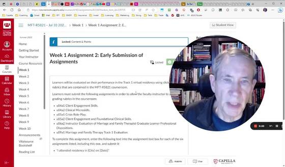 Week 1 Assignment 2 - Early Submission of Assignments