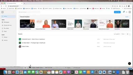 Synthesia Creation Part 1