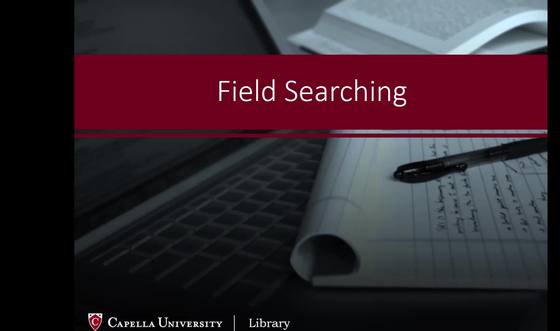 Field Searching