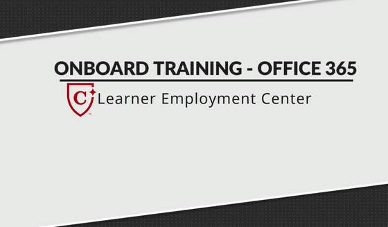 LEC Onboarding - Office 365