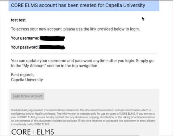 How to Access CORE ELMS - Preceptor/Site Supervisor