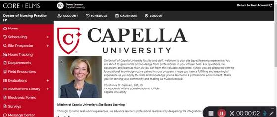How to Submit "Requirements" in CORE ELMS