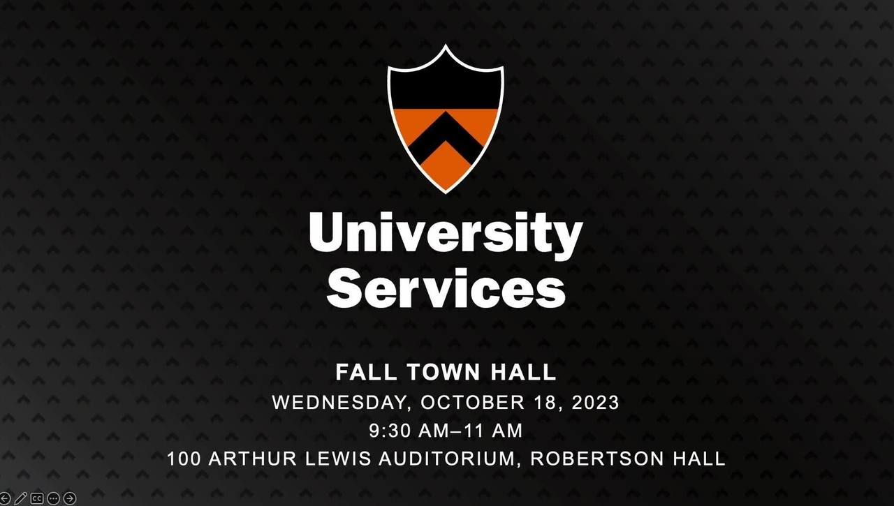 Princeton University Media Central