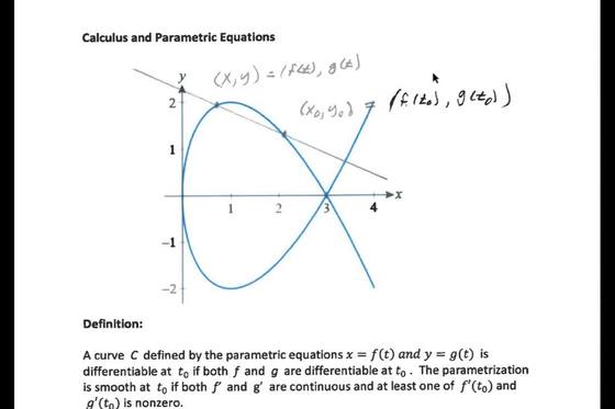 Calculus and Parametric Equations