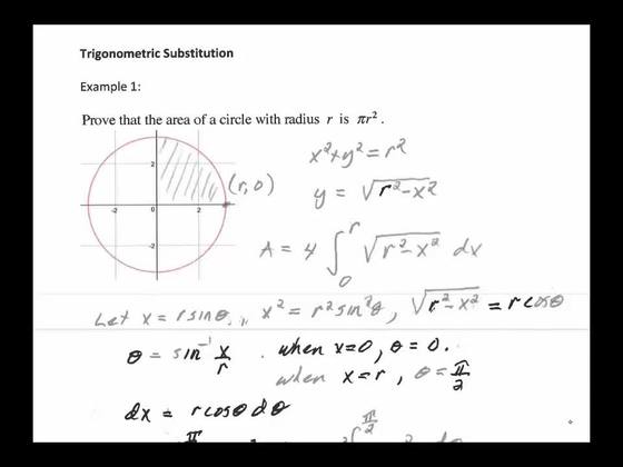 Trigonometric Substitutions