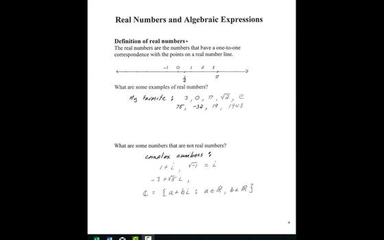 1.1ab The Real Number System