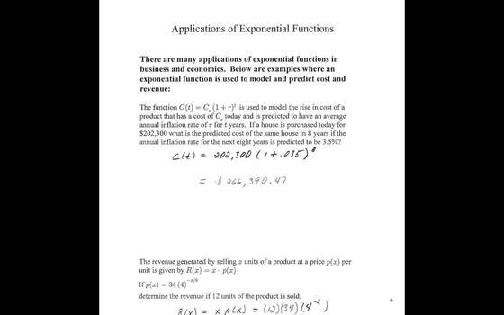 5.2 Applications of Exponential Functions