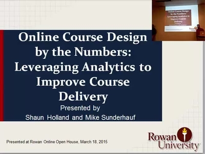 Rowan Online Open House - Session 1 - March 2015