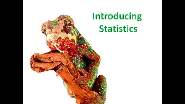 Stats chapter 1 seg 1. Why take a course in statistics (20 min)