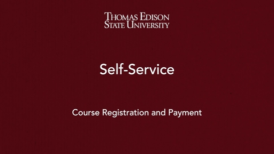 Course Registration and Payment