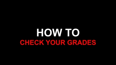 How to Check Your Grades