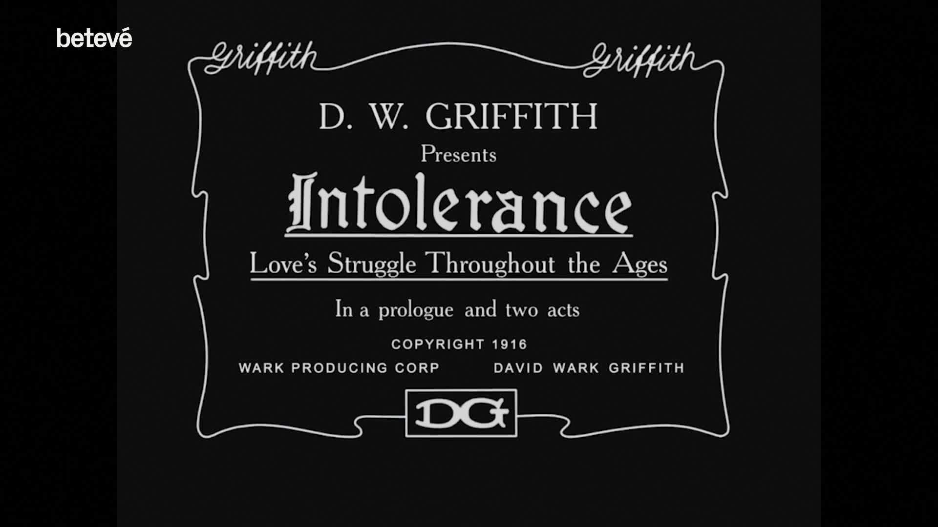 'Intolerance', de David Wark Griffith (1916) | CRÍTICA | betevé