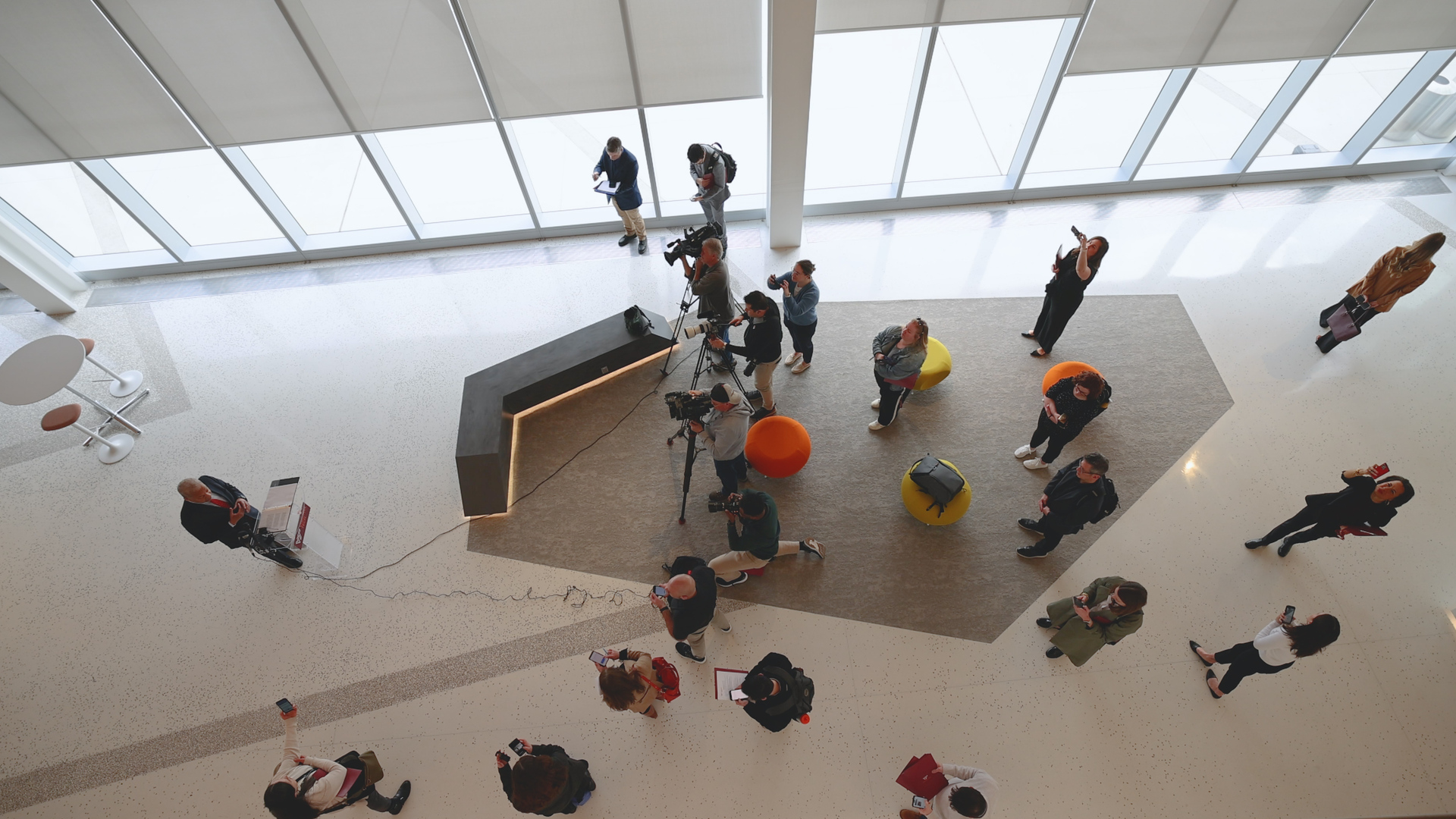 Media day at Innovation Campus Academic Building One | Virginia Tech ...