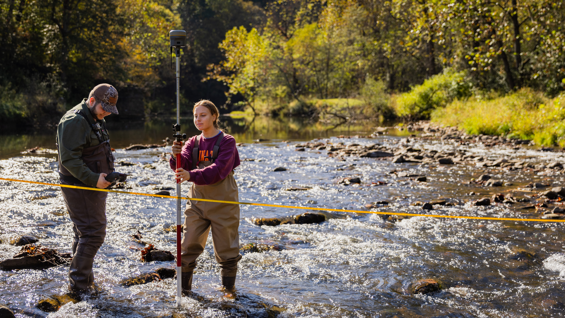 Senior design team works to restore Wythe County stream | Virginia Tech ...