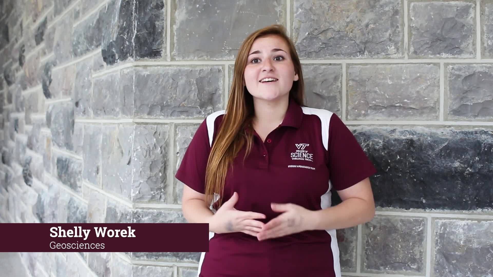 What's your Science? - Shelly Worek | Virginia Tech News | Virginia Tech