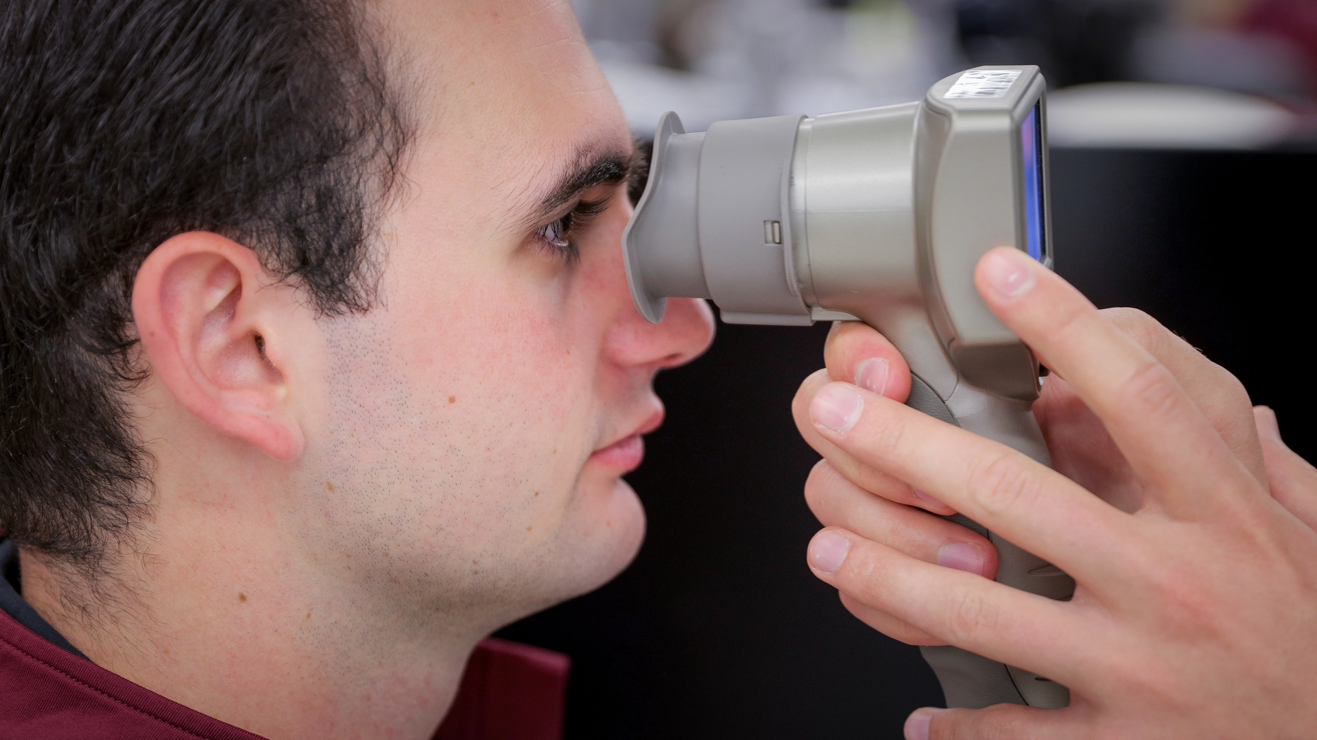 Using eye-tracking technology to study athlete head impacts | Virginia ...