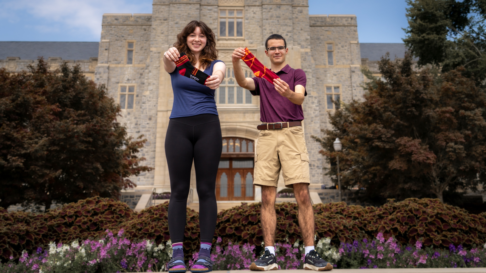 Meet the 2025 Hokie Sock designers | Virginia Tech News | Virginia Tech