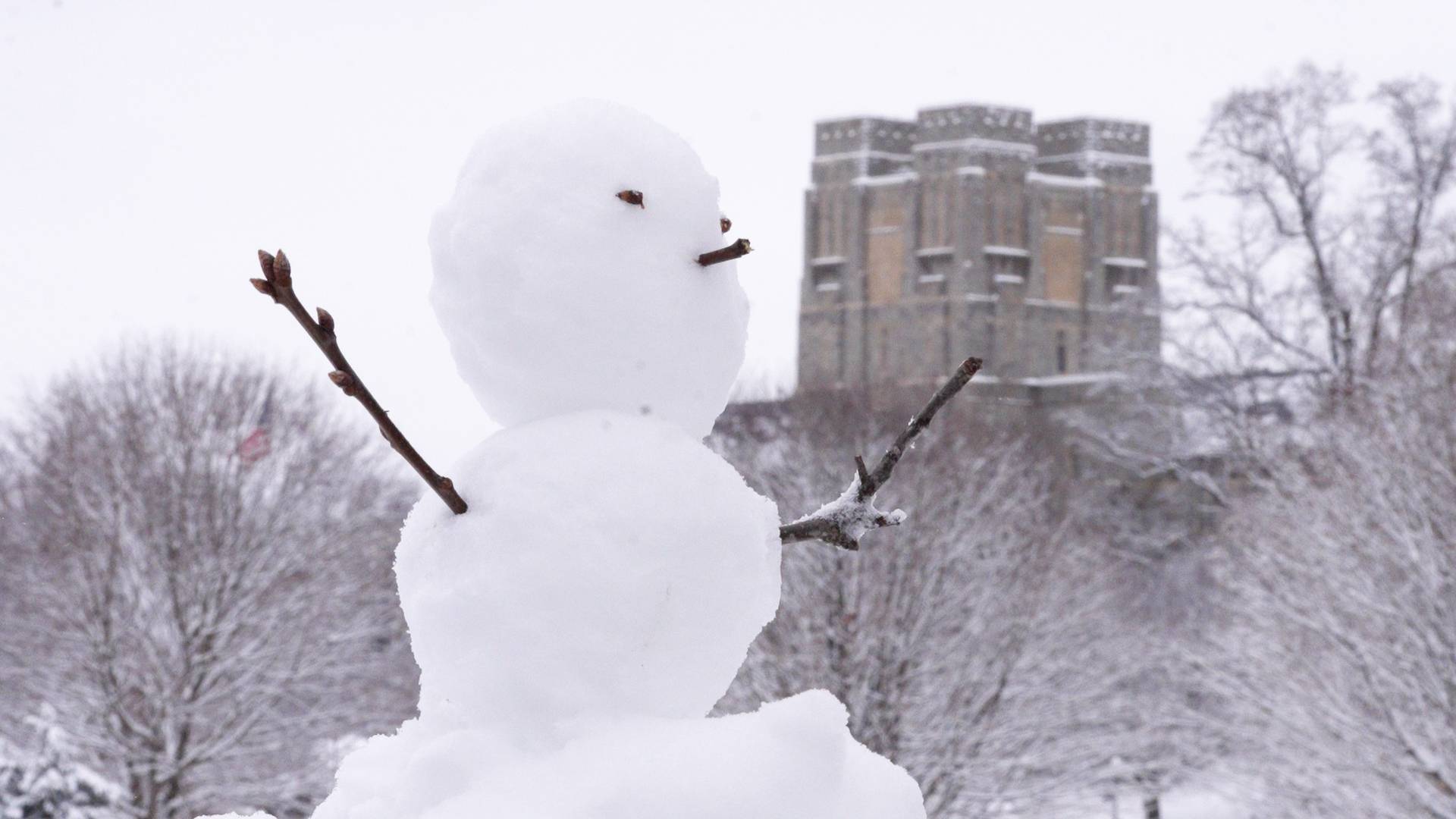 Virginia Tech becomes a winter wonderland | Virginia Tech News ...