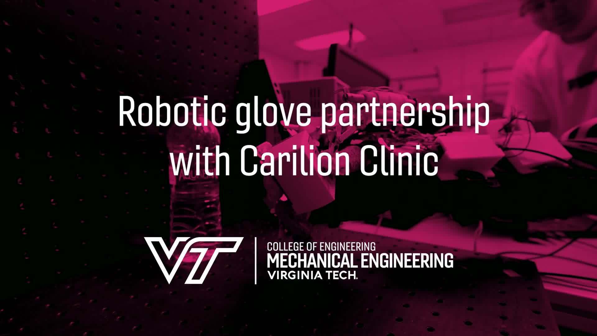 Virginia Tech Mechanical Engineering partners with Carilion Clinic for ...