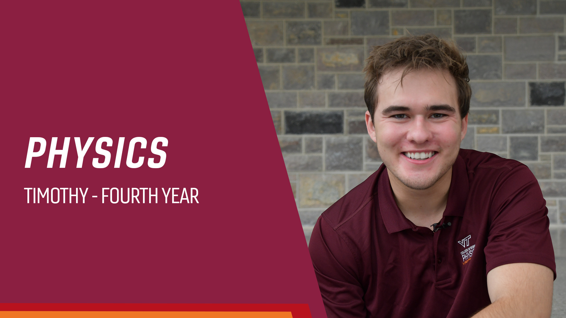 What's Your Major? - Physics | Virginia Tech News | Virginia Tech