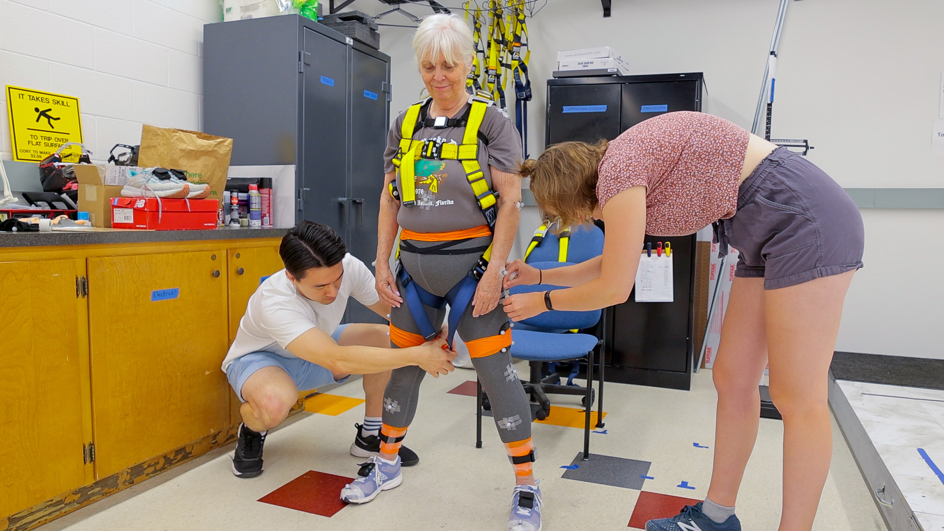 Preventing fall-induced injuries through research | Virginia Tech News ...