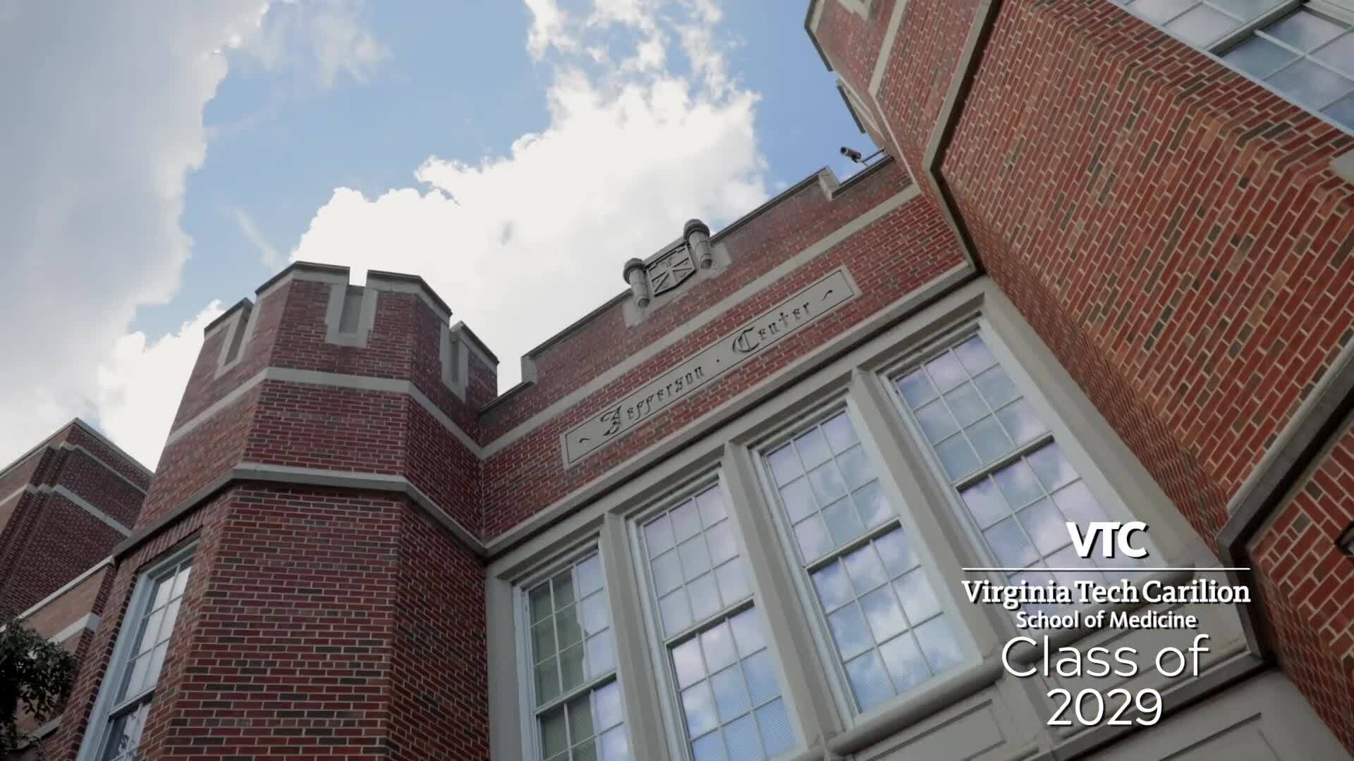 Class of 2029 White Coat Ceremony | Virginia Tech News | Virginia Tech