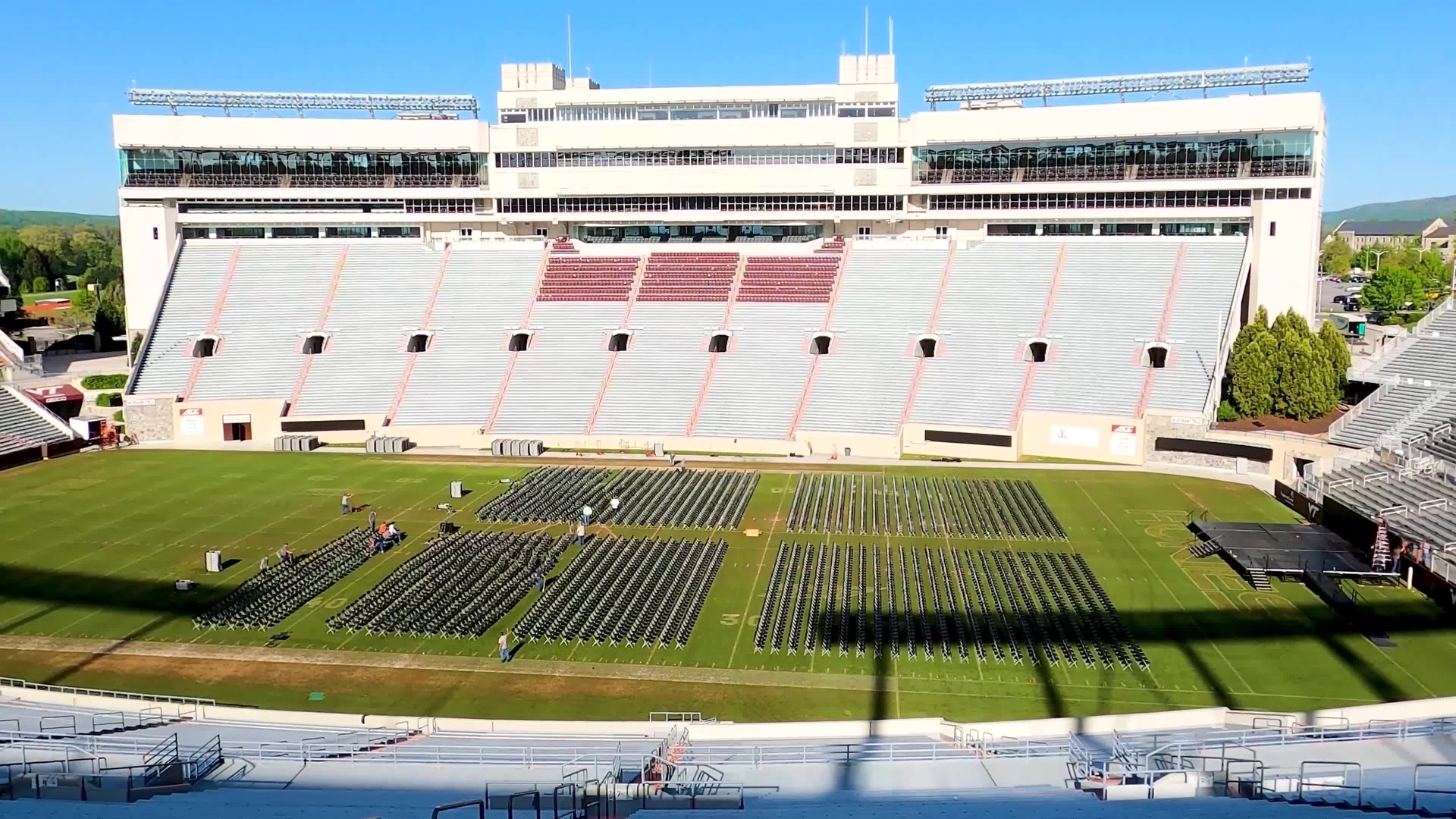 Spring Commencement 2022 Setup Timelapse | Virginia Tech News ...