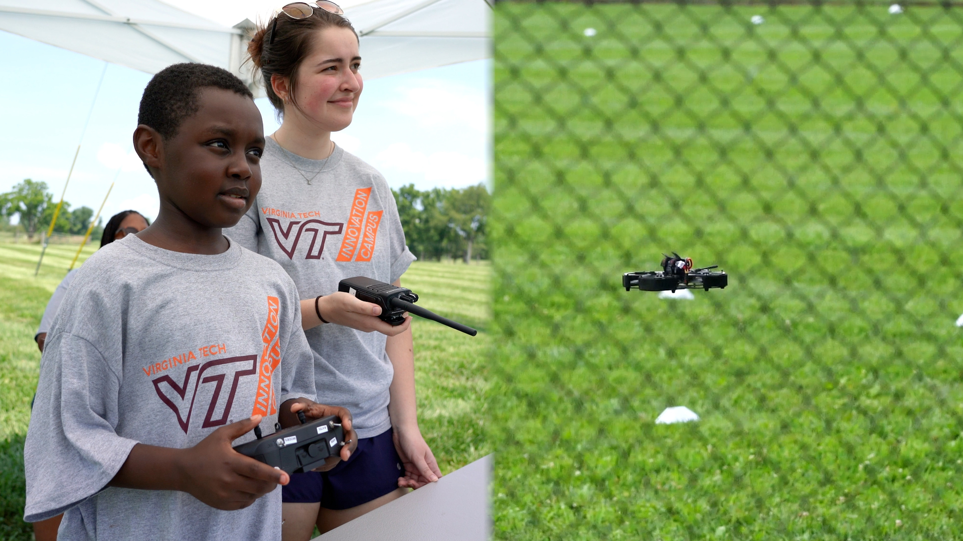Summer program delivers fun STEM education at Virginia Tech Drone Park ...