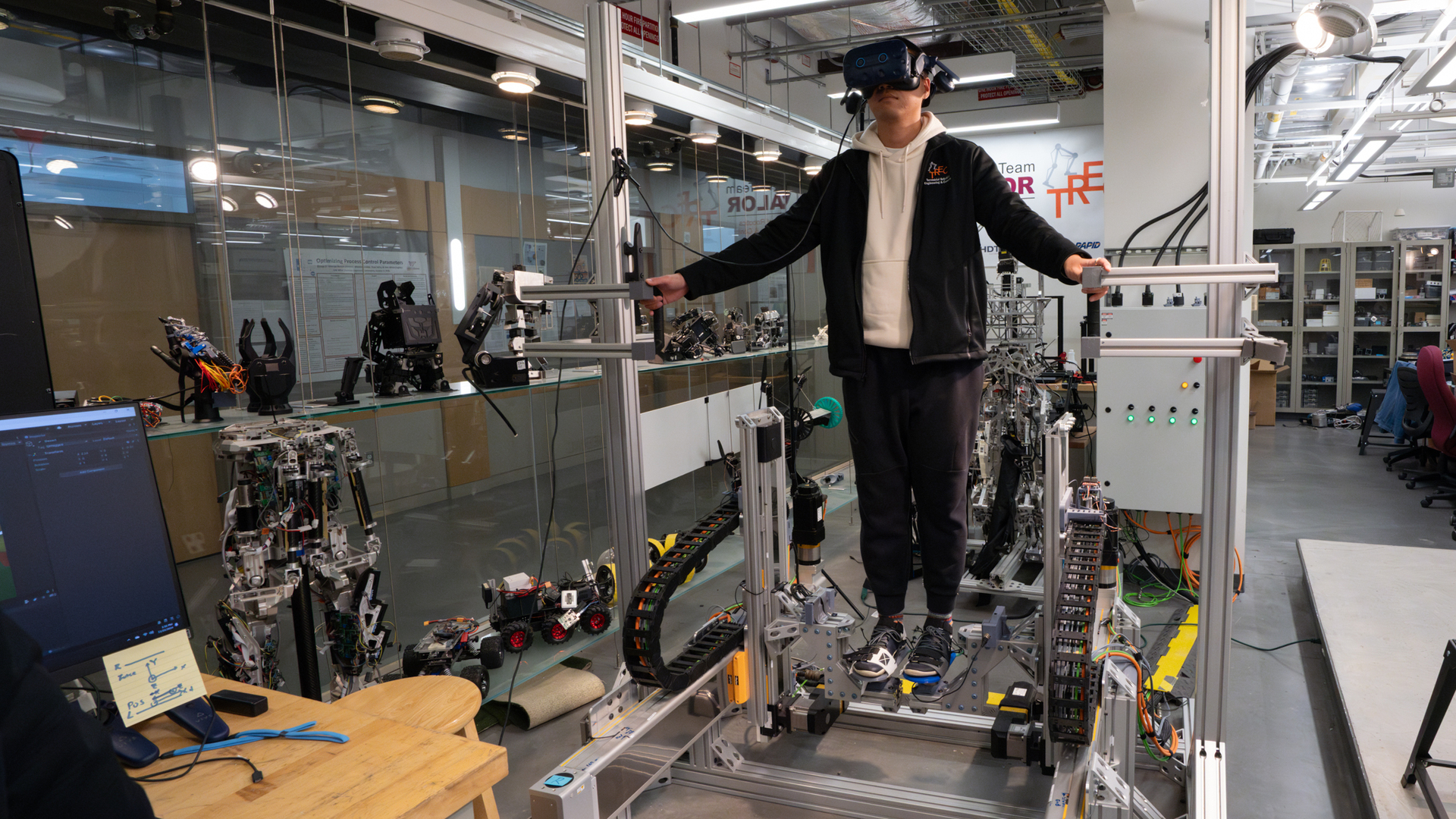 Touching the virtual world with ForceBot | Virginia Tech News ...