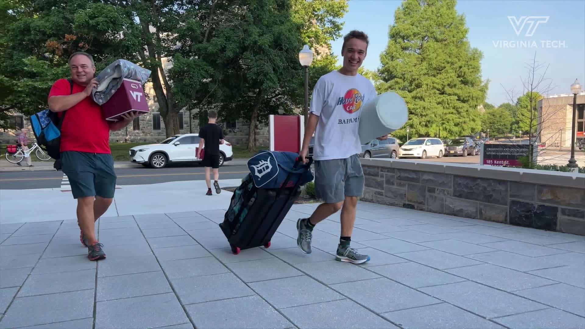 Summer Academy Move-In | Virginia Tech News | Virginia Tech