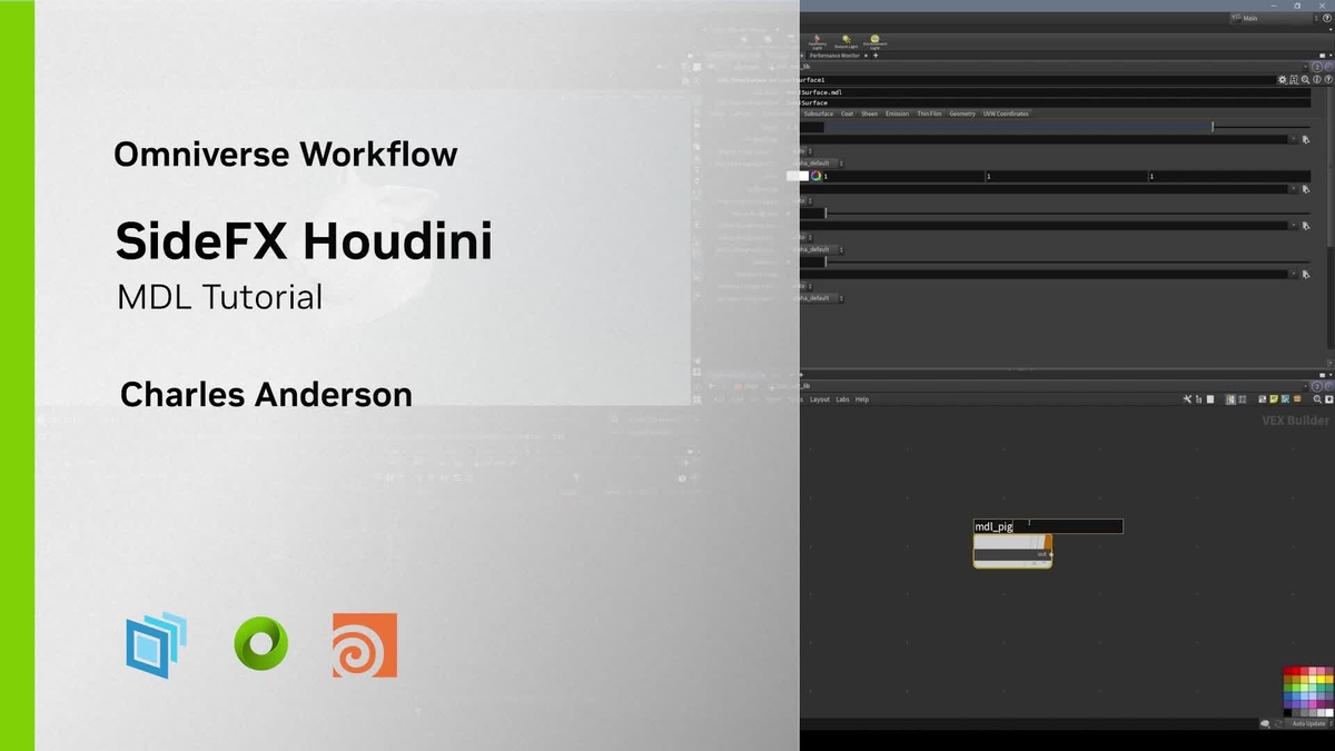 SideFX Houdini Connector MDL Workflow Tutorial | Omniverse 2020 | NVIDIA On-Demand