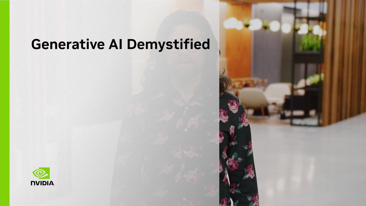Generative AI Demystified S52089 | GTC Digital Spring 2023 | NVIDIA On-Demand