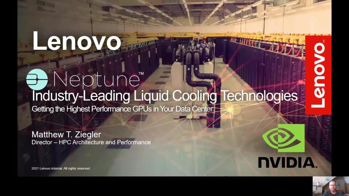 Getting The Highest Performance Gpus In Your Data Center Presented By Lenovo Dcg Gtc Digital