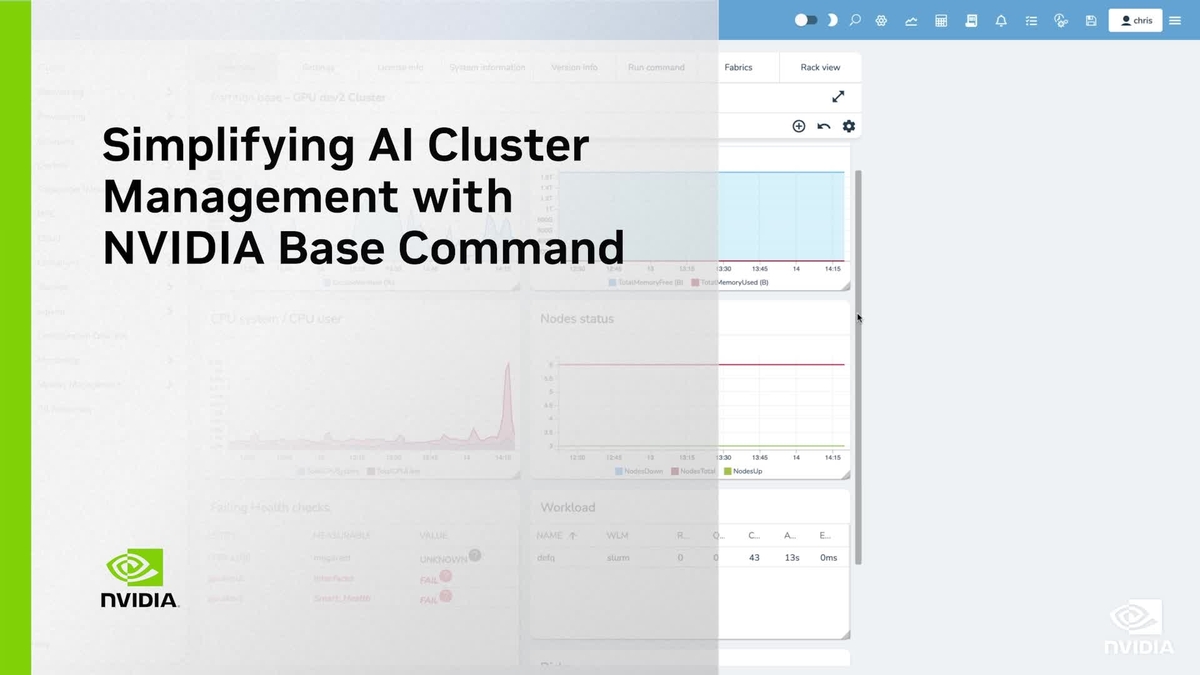 Simplifying Ai Cluster Management With Nvidia Base Command Gtc Digital September 2022 Nvidia