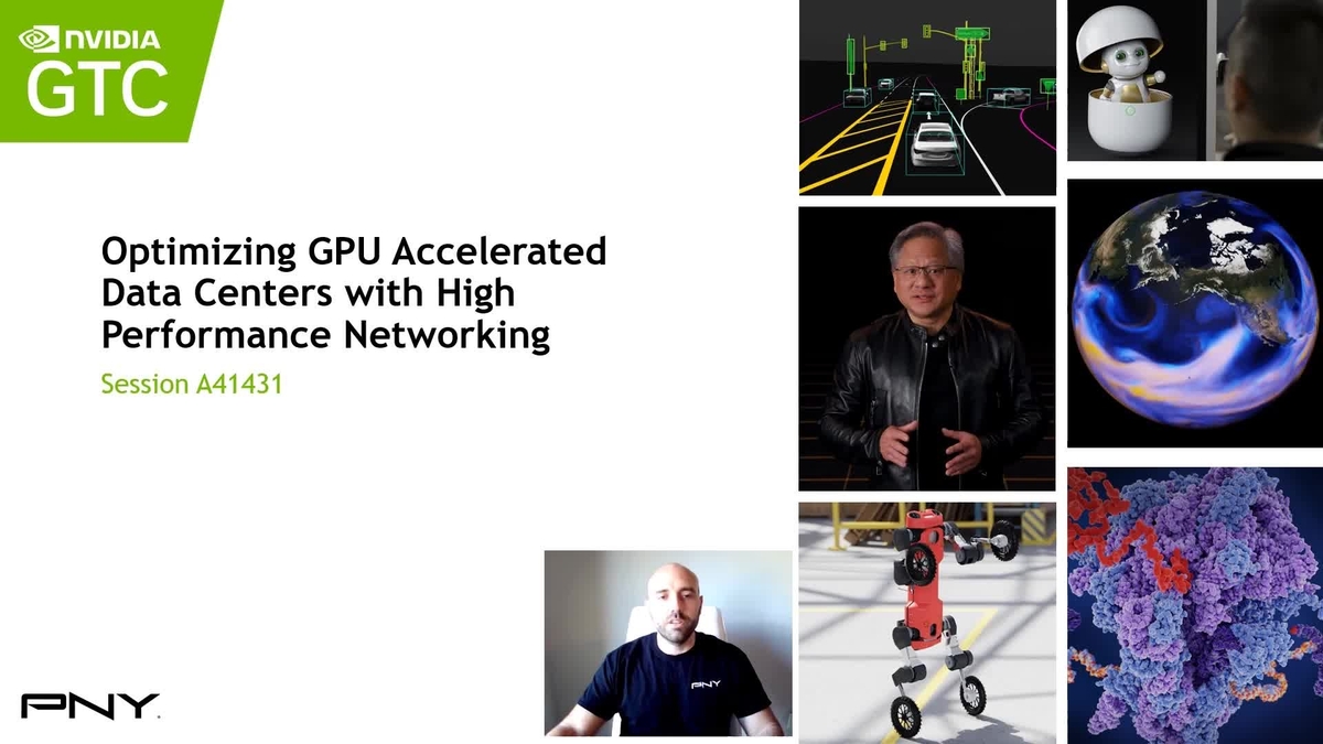 Optimizing Gpu Accelerated Data Centers With High Performance Networking Presented By Pny