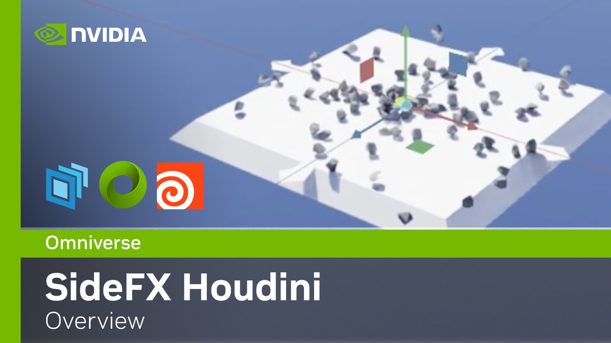 SideFX Houdini Connector Overview | Omniverse 2020 | NVIDIA On-Demand
