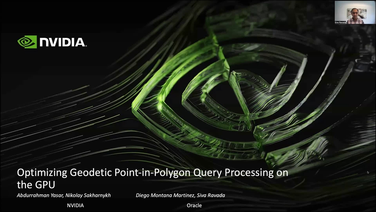 Optimizing Geodetic Point-in-Polygon Query Processing on the GPU S51698 ...