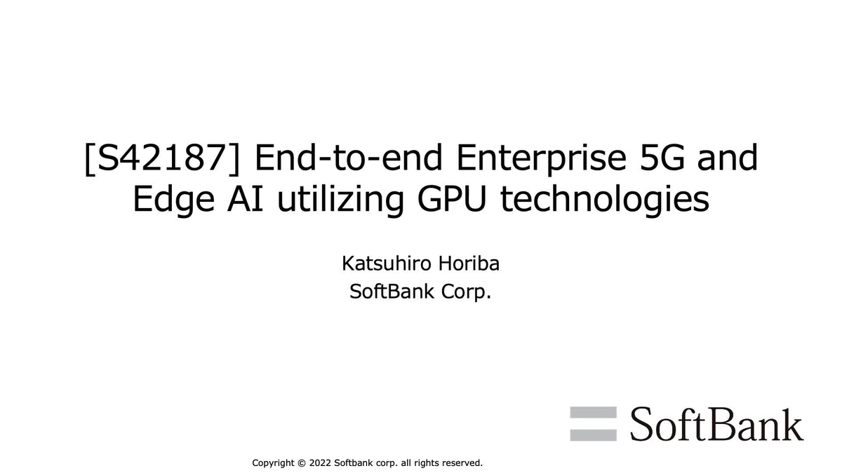 End To End Enterprise 5g And Edge Ai Utilizing Gpu Technologies Gtc